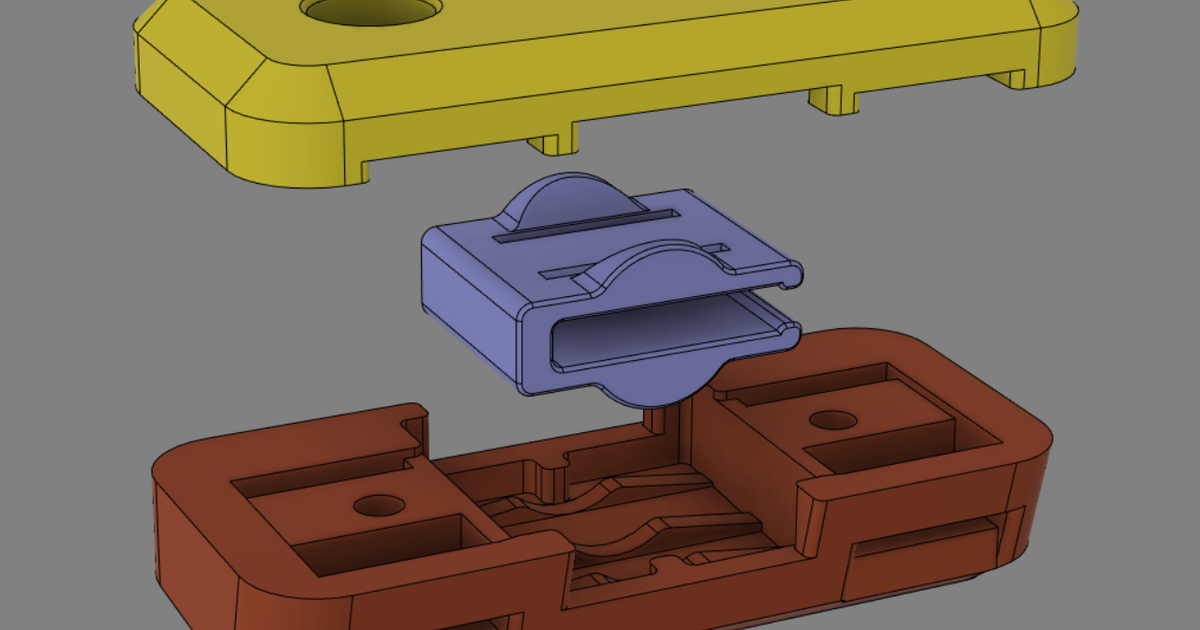 Beyerdynamic Slider Bracket by Volan | Download free STL model ...
