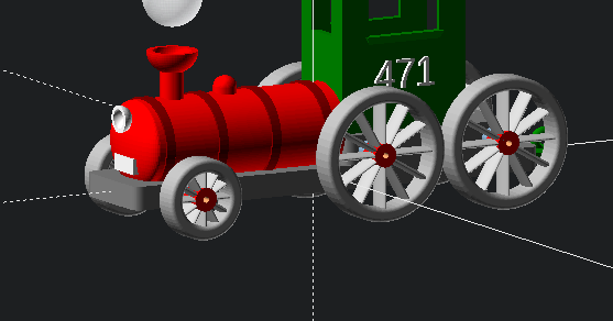 Tiny Train (Customizable) by Vendicar Decarian | Download free STL ...