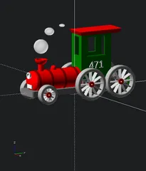 Tiny Train by mattstudio | Download free STL model | Printables.com