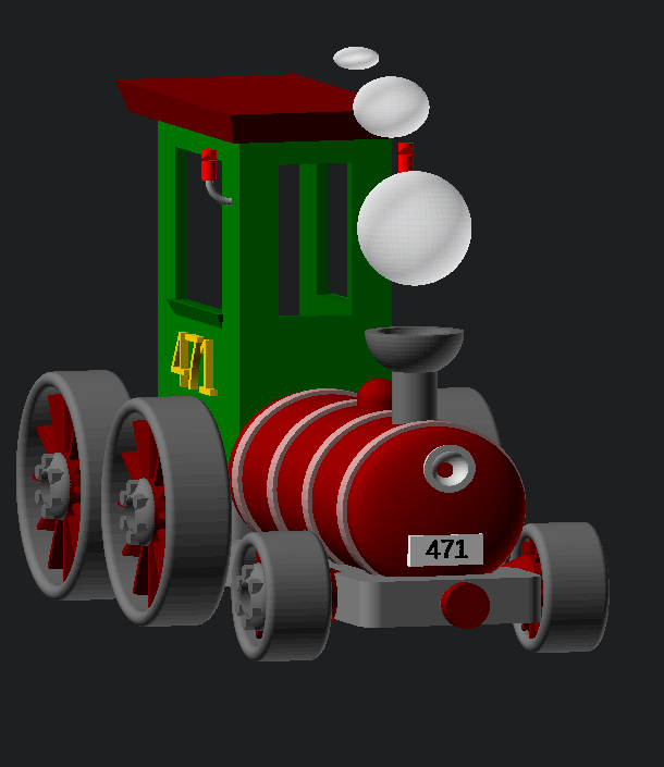 Tiny Train (Customizable) by Vendicar Decarian | Download free STL ...