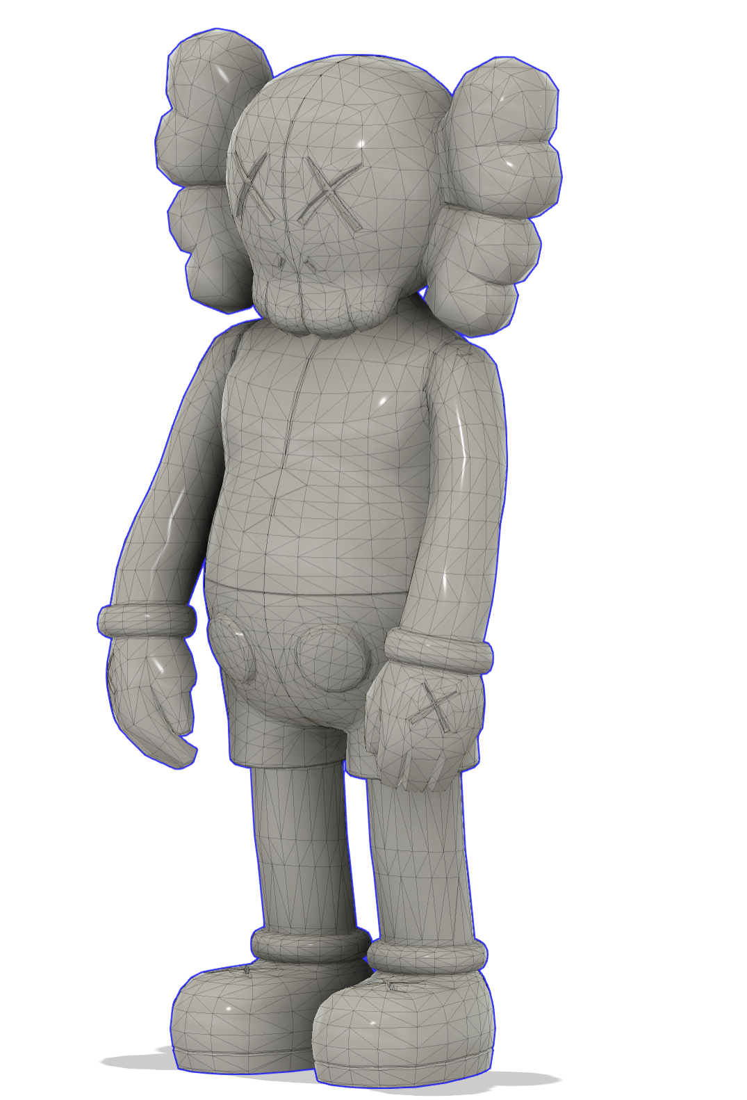 kaws companion-3d printable by Henry | Download free STL model | Printables.com