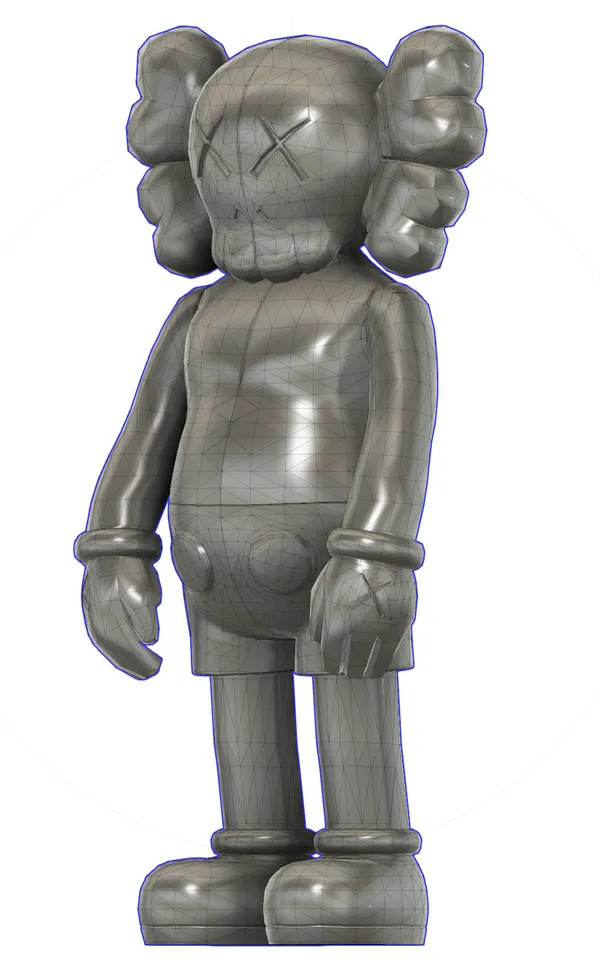 kaws companion-3d printable by Henry | Download free STL model ...