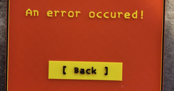 Lethal Company An Error Occured! Sign by Maltoox | Download free STL ...