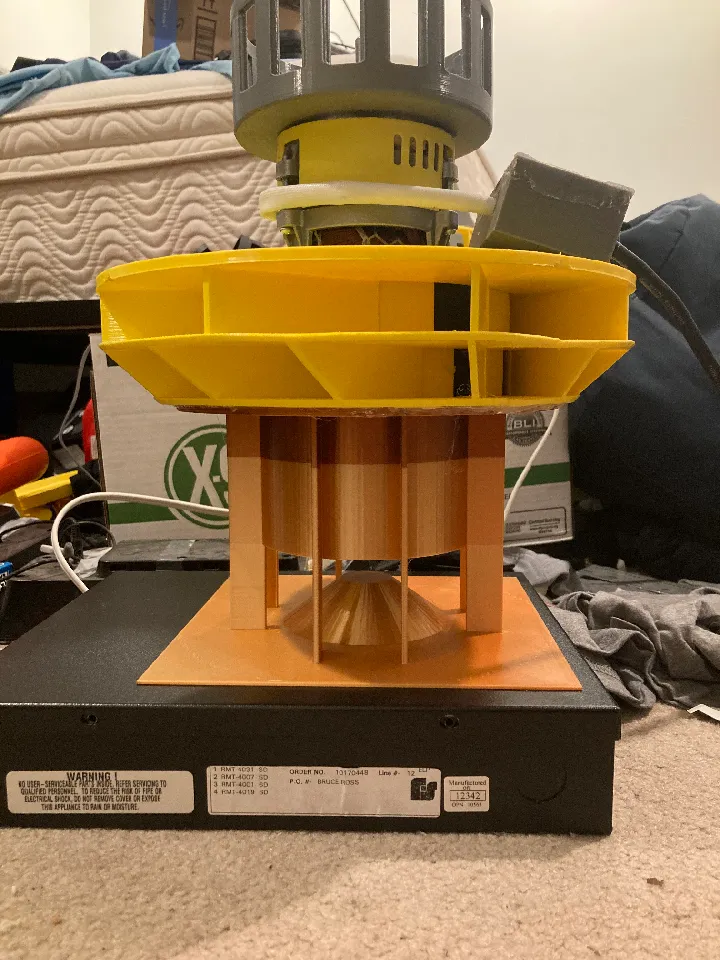 1/4 scale ACA Cyclone 120/125 siren by matt watson | Download free STL ...