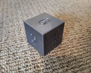 Parametric Easy-Print D20 by HalfwitTomfoolery | Download free STL ...