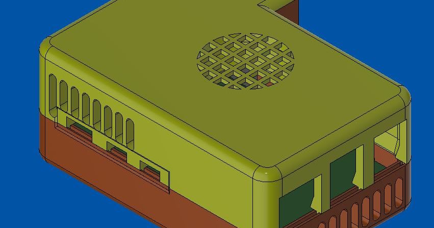 Raspberry Pi 5 with Pineberry Pi HatDrive! Bottom Case by NotAgain ...