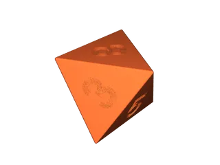 Parametric Easy-Print D8 by HalfwitTomfoolery | Download free STL model ...