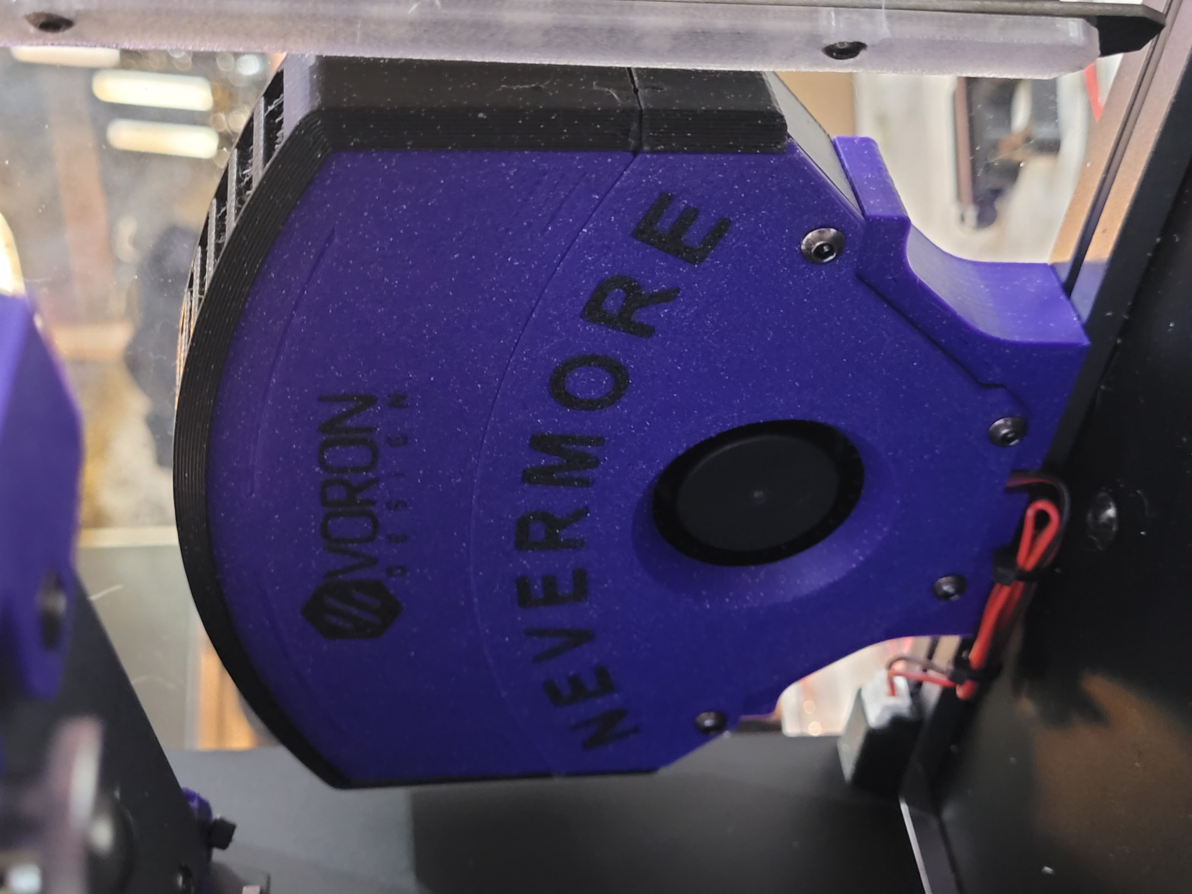 Nevermore V4 Mount for Voron V0 1515 by CASH3D | Download free STL ...