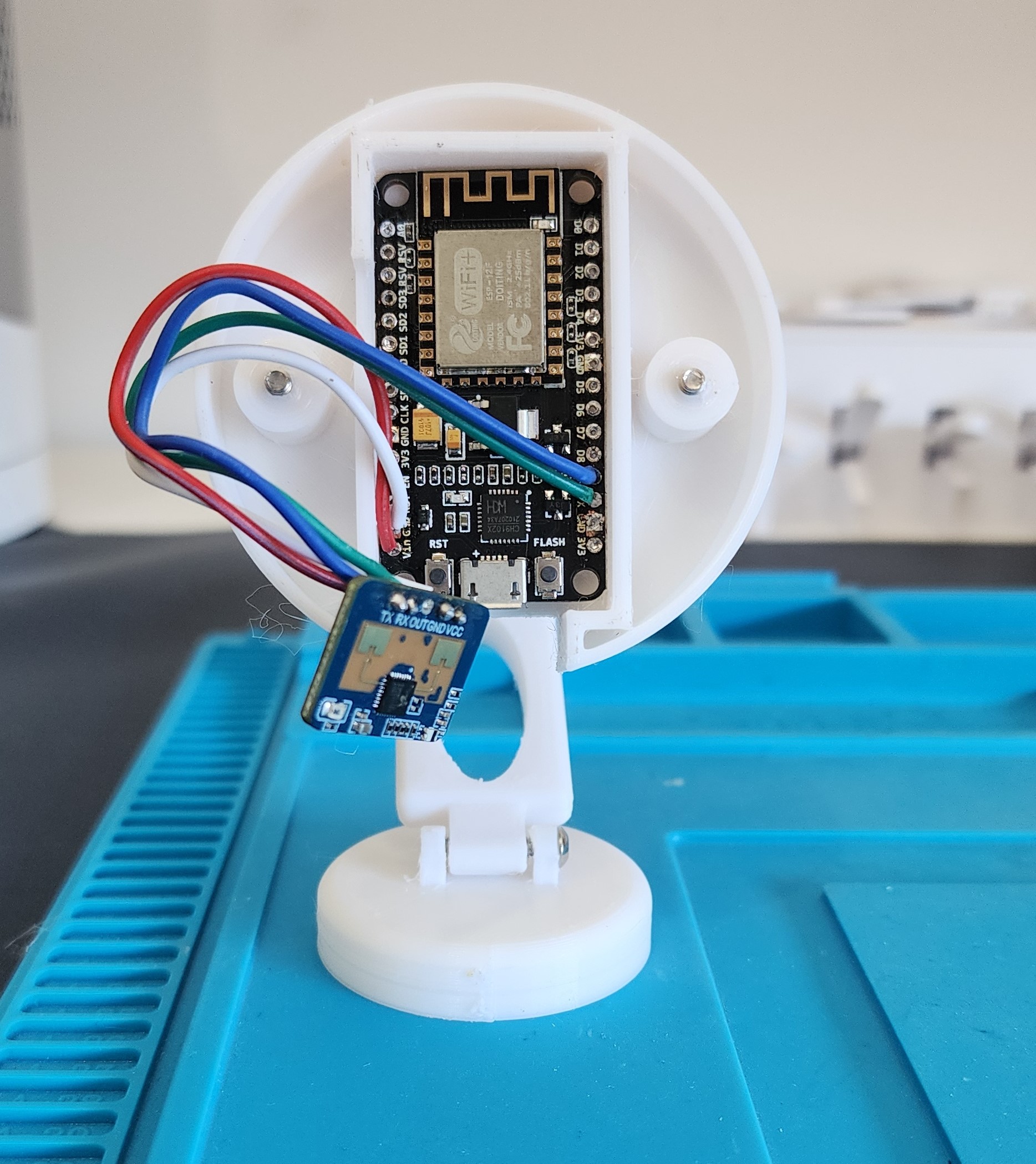 LD2410C + ESP32 or ESP8266 by Phantom | Download free STL model ...