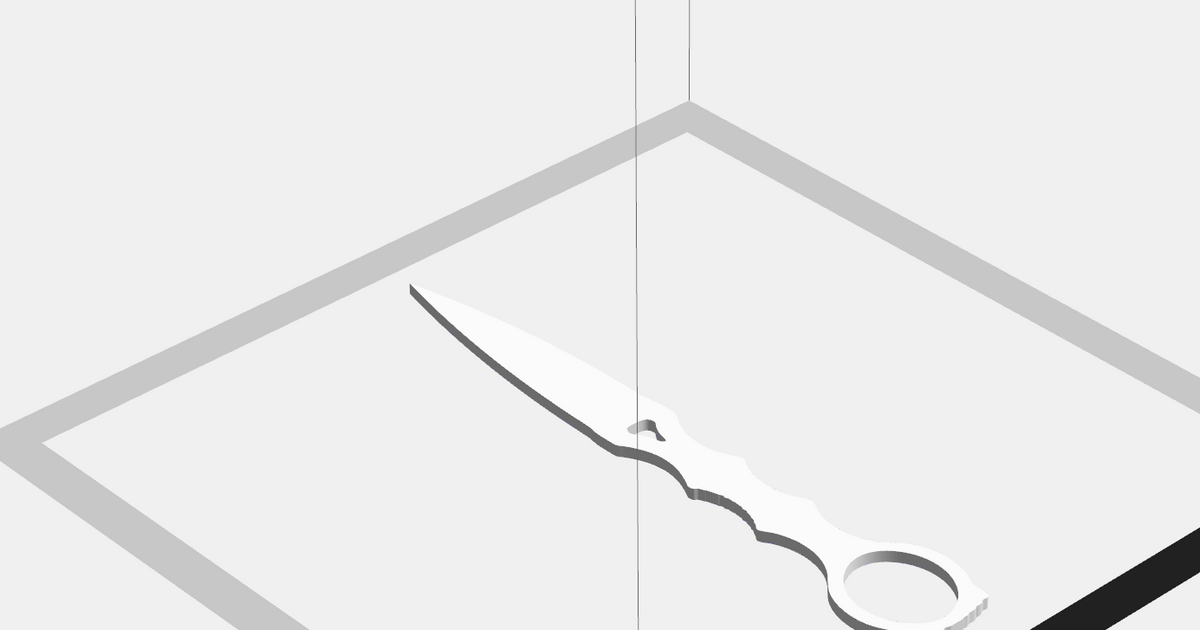 Prop Dagger by Aj | Download free STL model | Printables.com