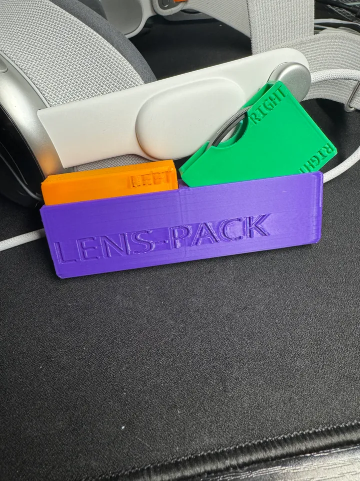 Vision Pro Lens-Pack by Drod2030 | Download free STL model | Printables.com