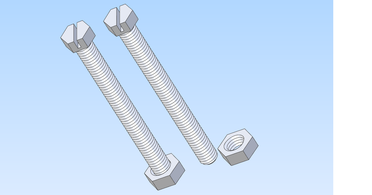 6M Nuts and Bolts by ph savatage | Download free STL model | Printables.com