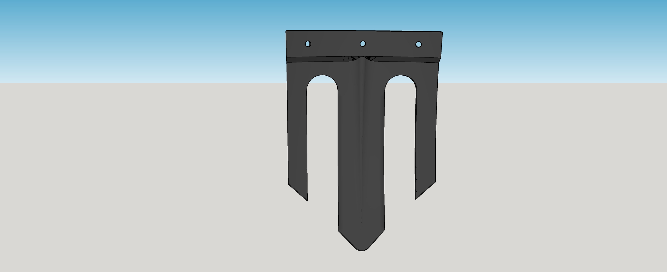 Foldable Shovel Remix: Pitchfork Blade by Katfish Heavy Industries ...