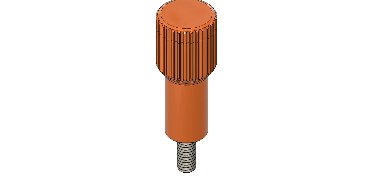 M6 x N Hex Screw Extension by fhartmann | Download free STL model ...