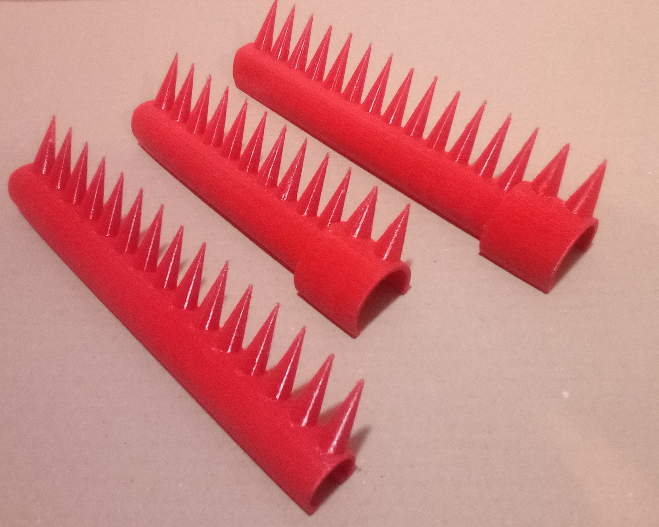 Anti-bird spikes (version 2.0) by Jiří Šilhavík | Download free STL ...