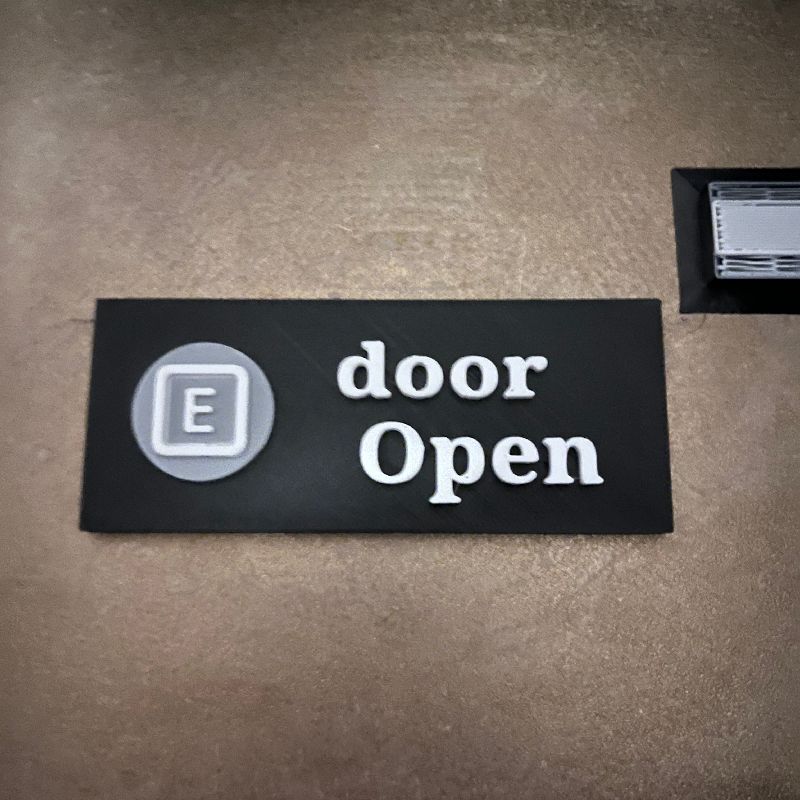 Roblox E open door by Mason Hahl | Download free STL model | Printables.com