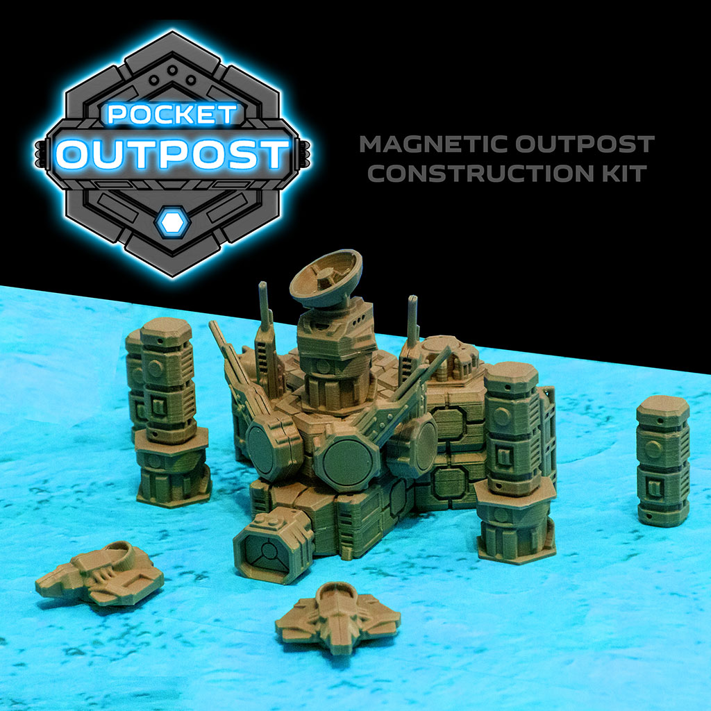 Pocket Outpost by Dismike | Download free STL model | Printables.com