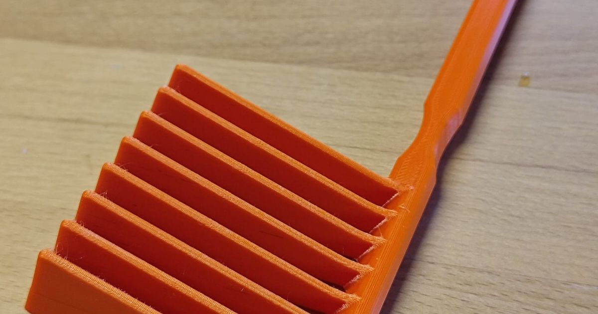 Blend comb, fade comb, Übergangs Kamm by Flo12 | Download free STL ...