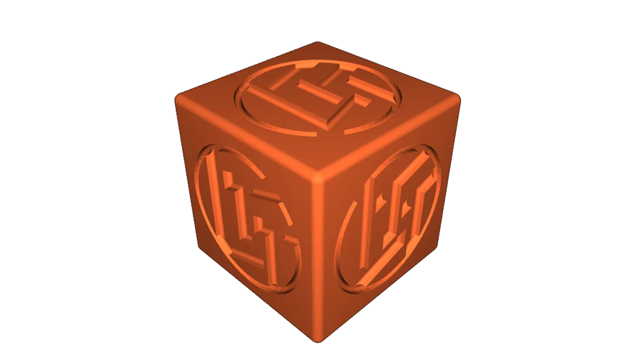 LTT logo cube by V.S. | Download free STL model | Printables.com