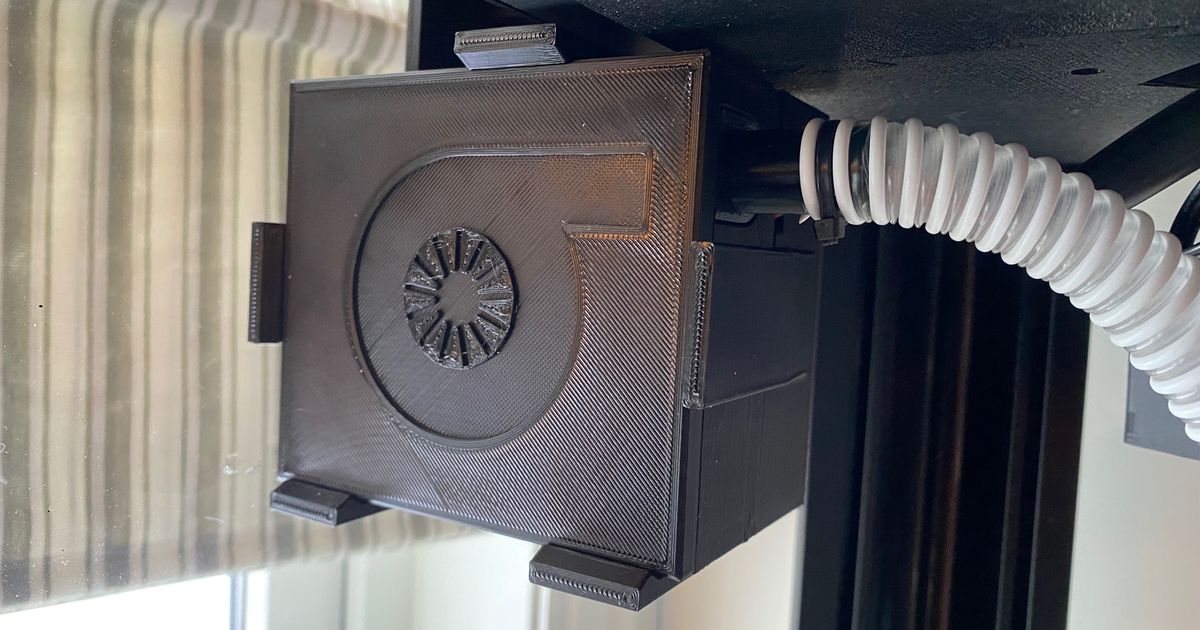 Flsun V400 CPAP fan mount for enclosure von floano | Kostenloses STL ...