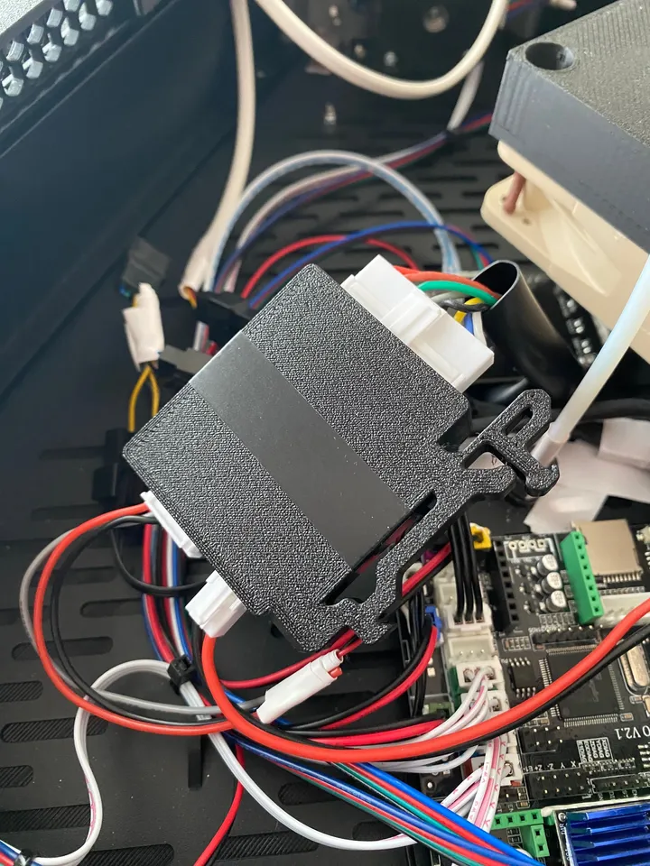 Flsun V400 CPAP fan mount for enclosure by floano | Download free STL ...