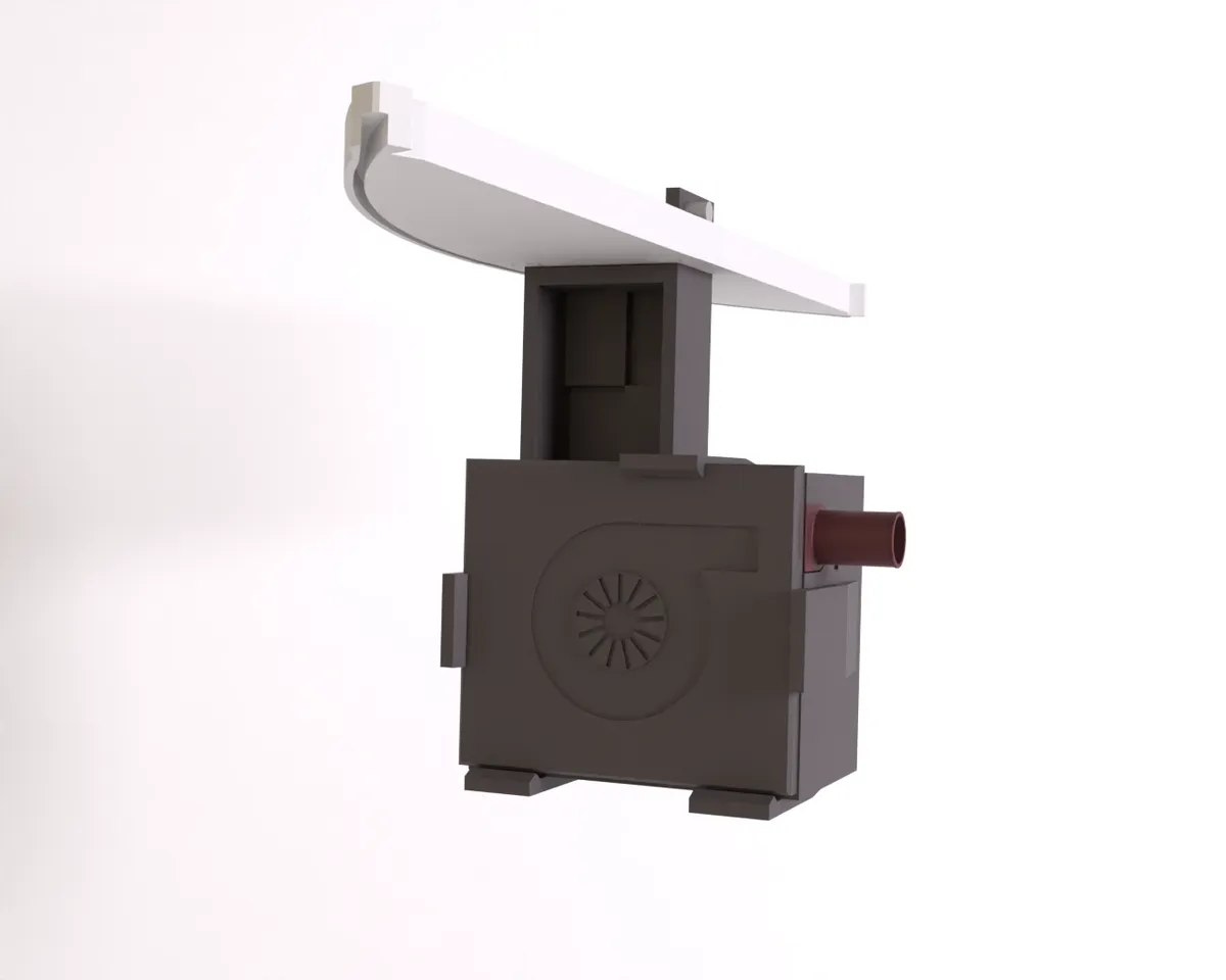 Flsun V400 CPAP fan mount for enclosure by floano | Download free STL ...