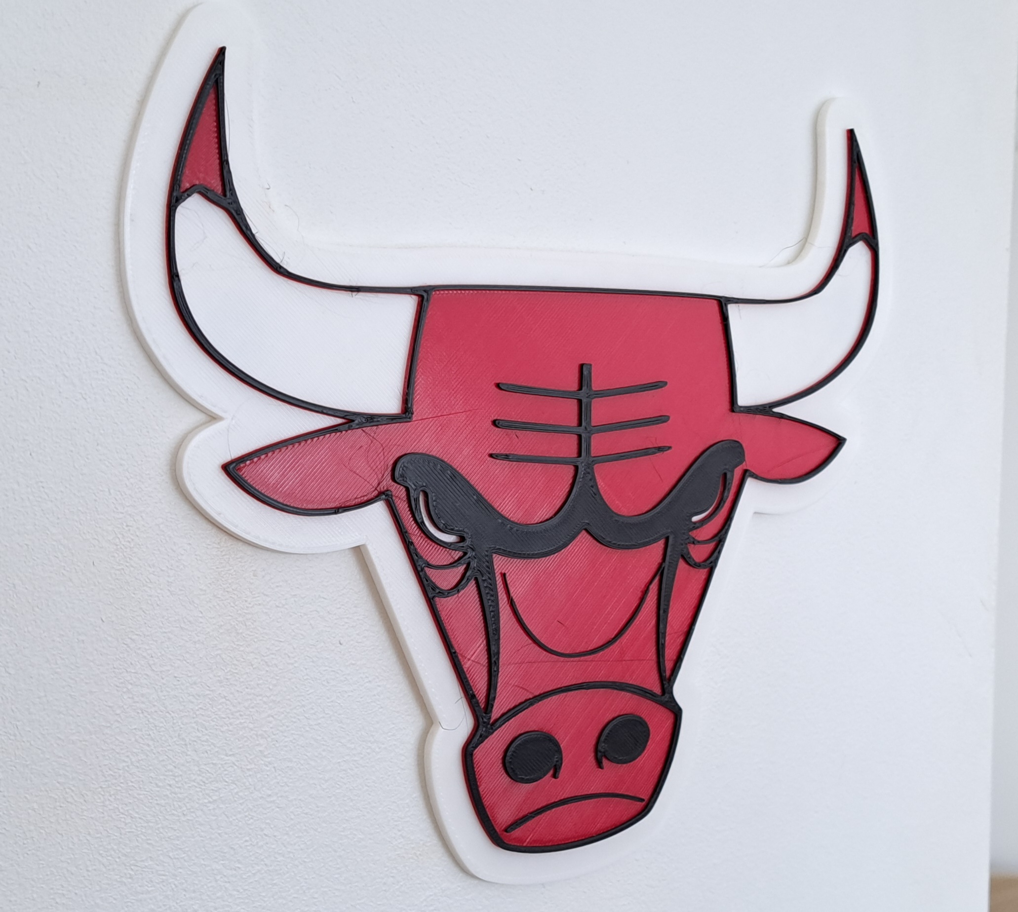 Bulls Logo by SD-3D | Download free STL model | Printables.com