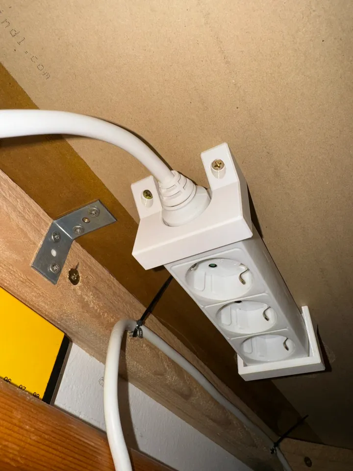 powerstrip bracket by 3D_0wl | Download free STL model | Printables.com