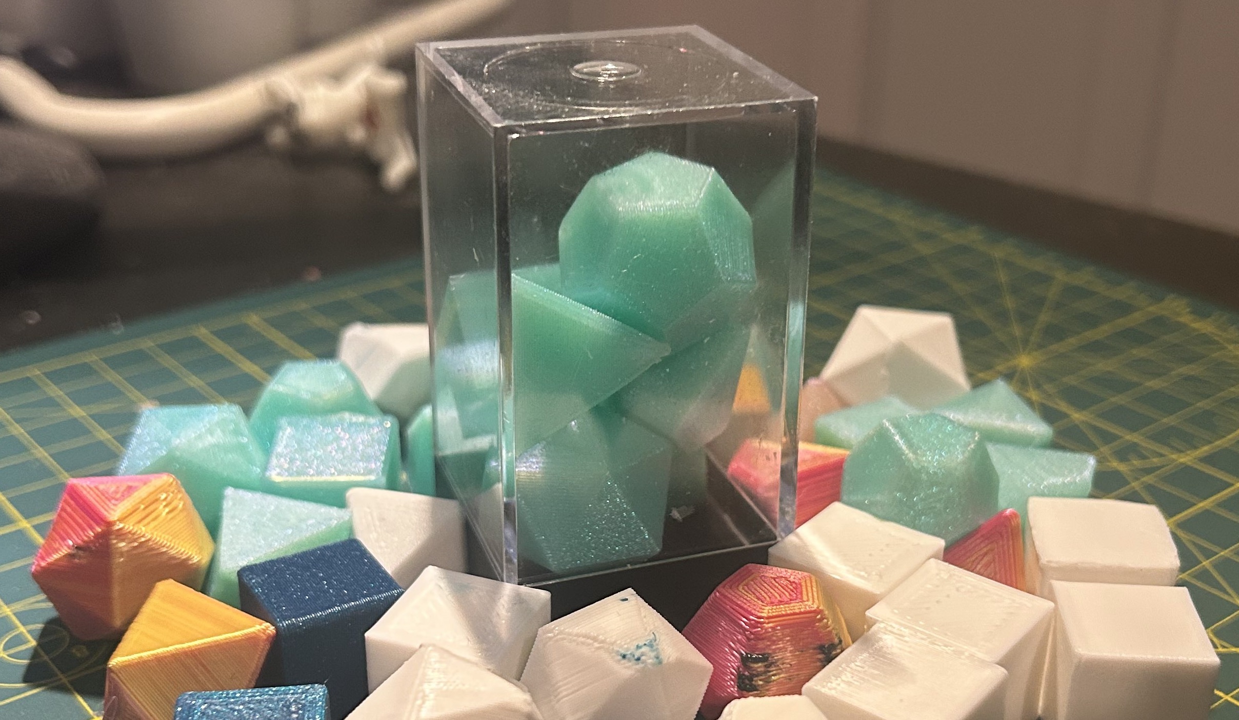 Blank Rpg Dice by Gleeble | Download free STL model | Printables.com