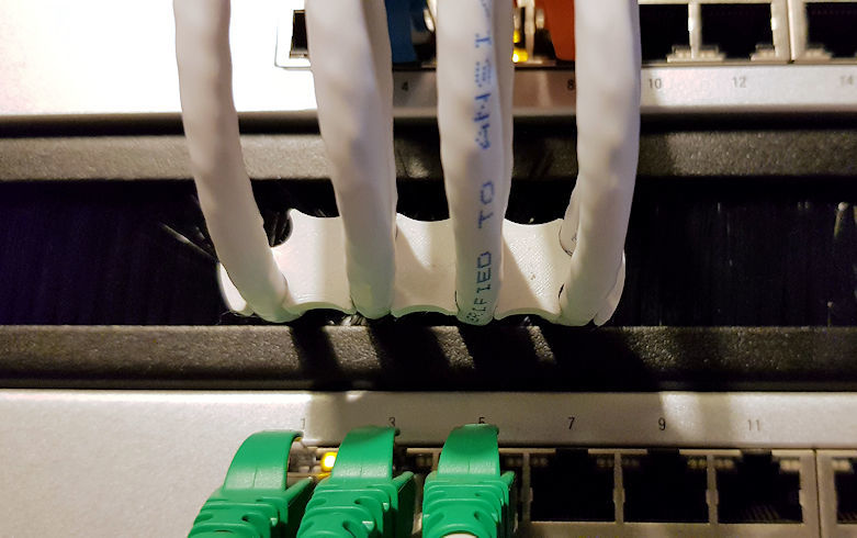 Unifi Switch - Ethernet Cable Spacer / Guide by Emjay | Download free ...