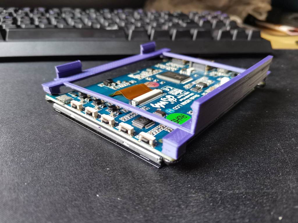 NZXT H210 / H210i Waveshare display mount by TG Tom | Download free STL ...