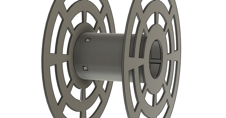 The Spool - multiple sizes by Krokogator | Download free STL model ...