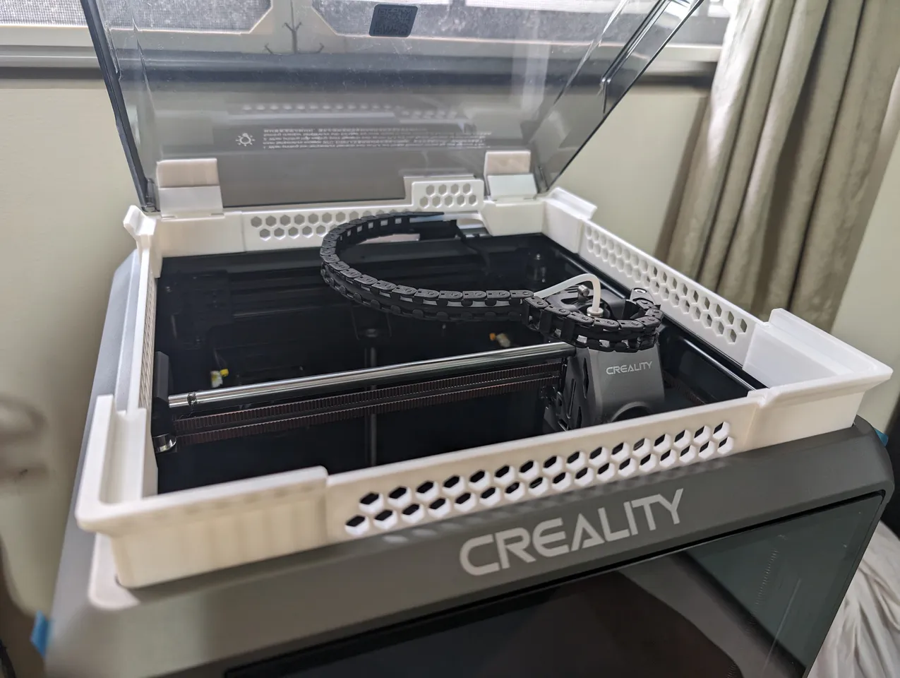 Creality K1/K1C Hinged Lid Riser by shadowandy | Download free STL ...