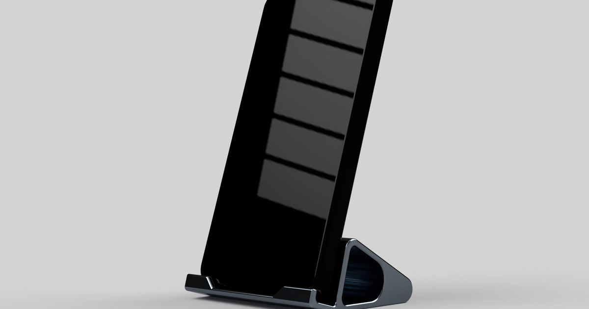 Mini Smartphone Stand by Maxx | Download free STL model | Printables.com