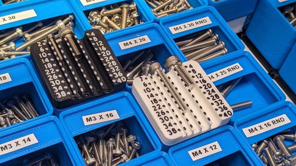 Gridfinity Metric Bolt Sorter by Eric Anastas | Download free STL model ...