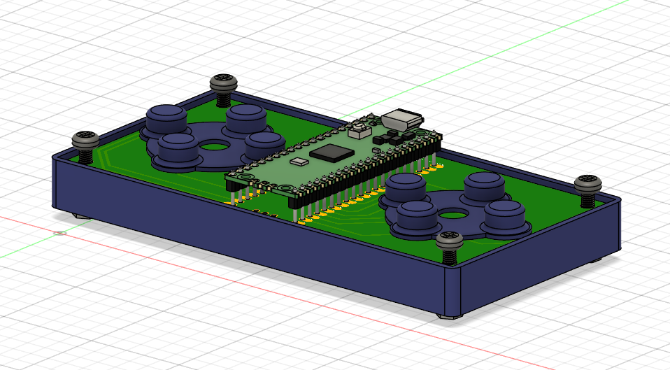 controller for rpi pico by Gold3nv | Download free STL model ...