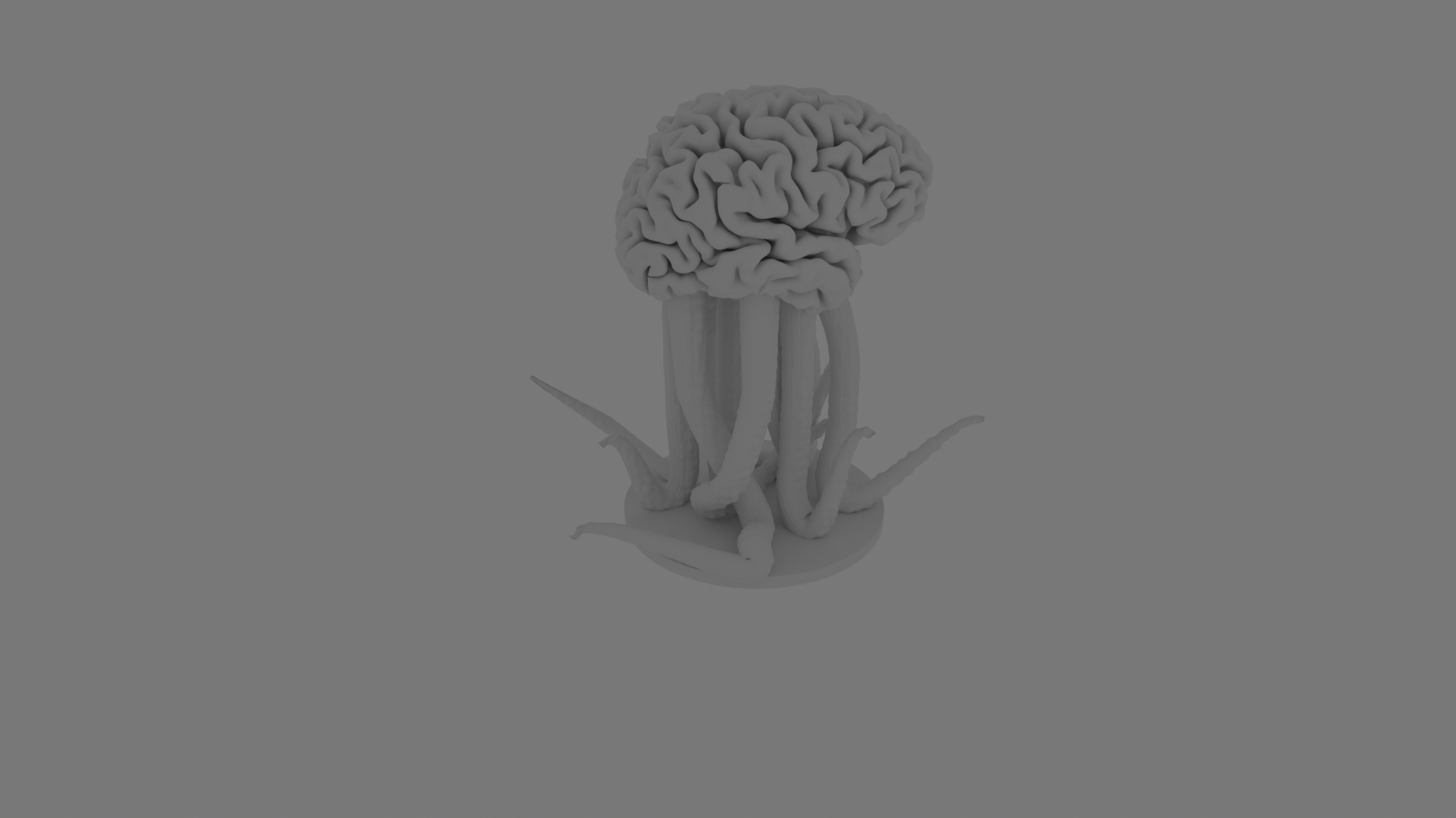 Elder brain von Viktor Němeček | Kostenloses STL-Modell herunterladen ...