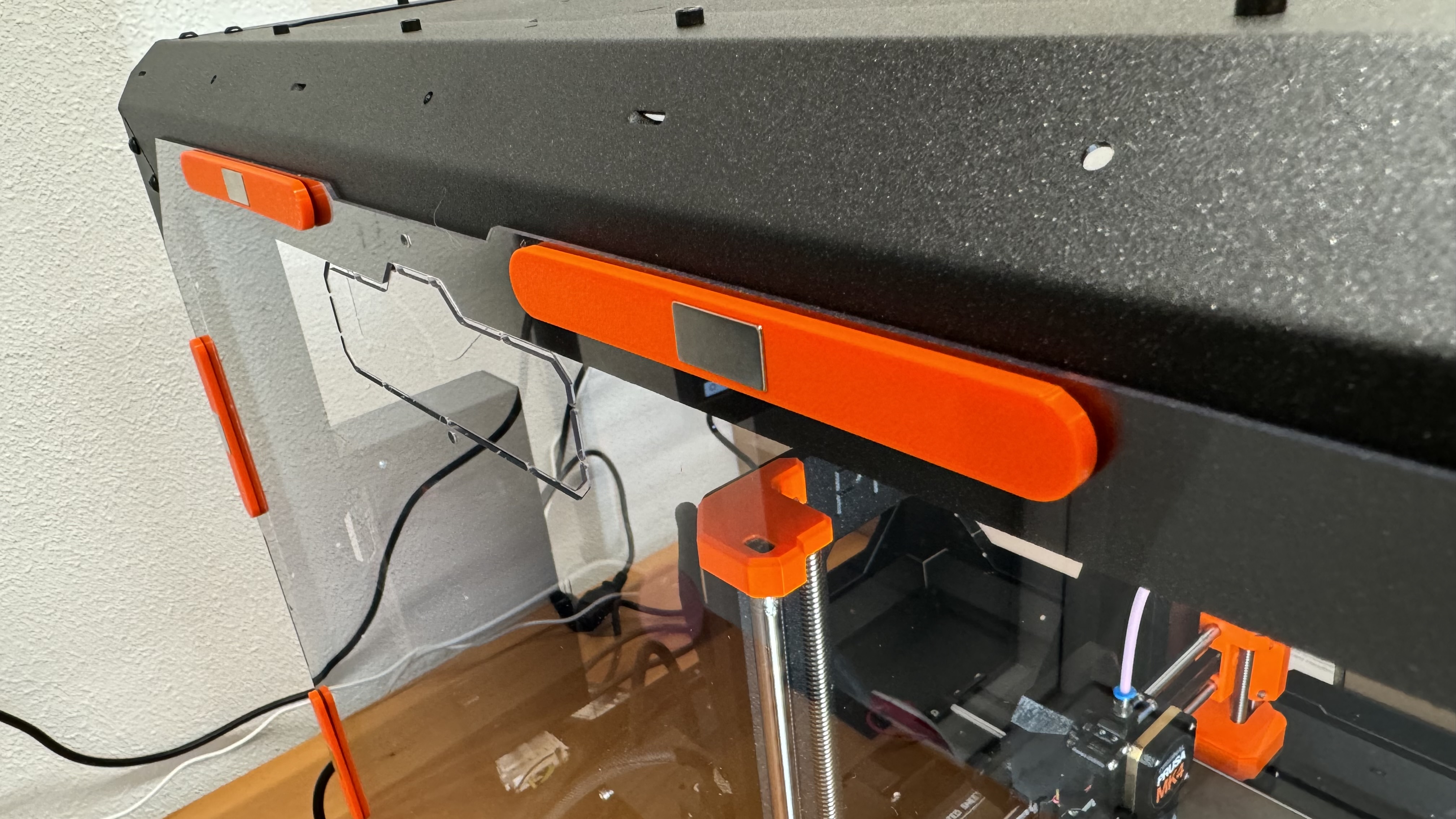 Detachable side panels for Prusa Original Enclosure - magnetic holder ...