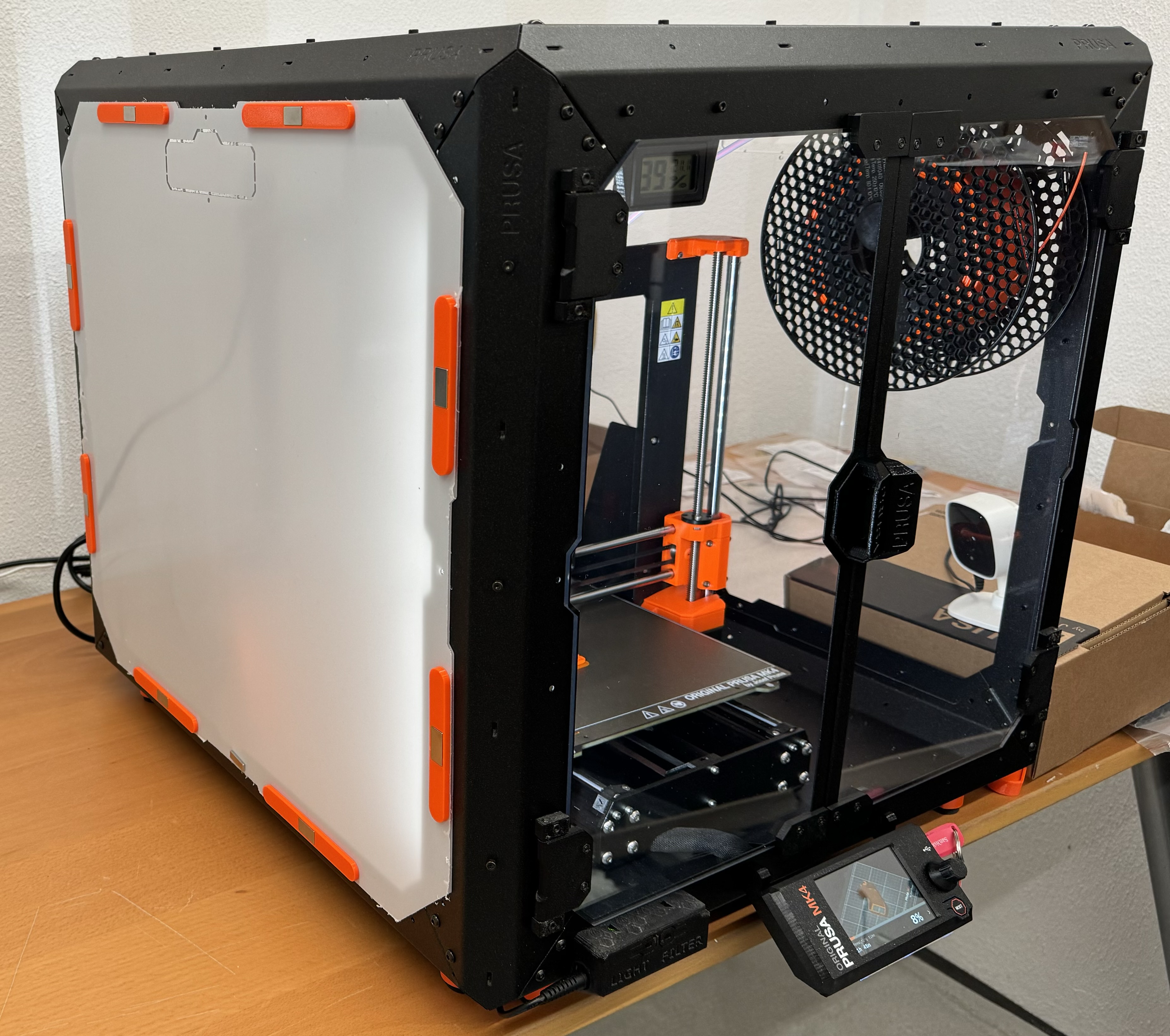 Detachable side panels for Prusa Original Enclosure - magnetic holder ...