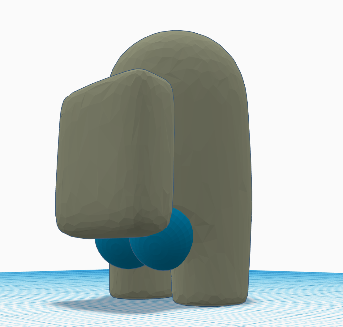 Among Us For Keychain Thicc Edition By Hairyfred Download Free Stl Model