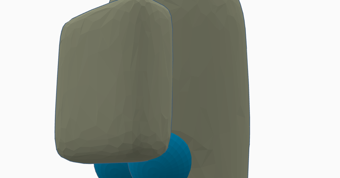 Among Us for keychain Thicc Edition by Hairyfred | Download free STL ...