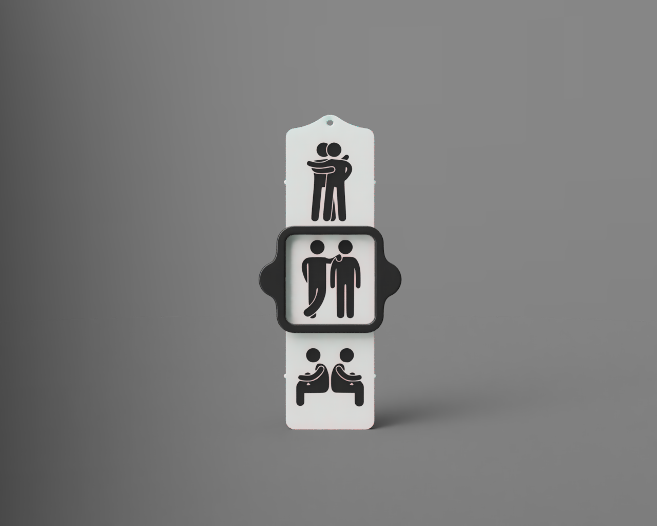 Hug-o-meter by Jimpelom | Download free STL model | Printables.com