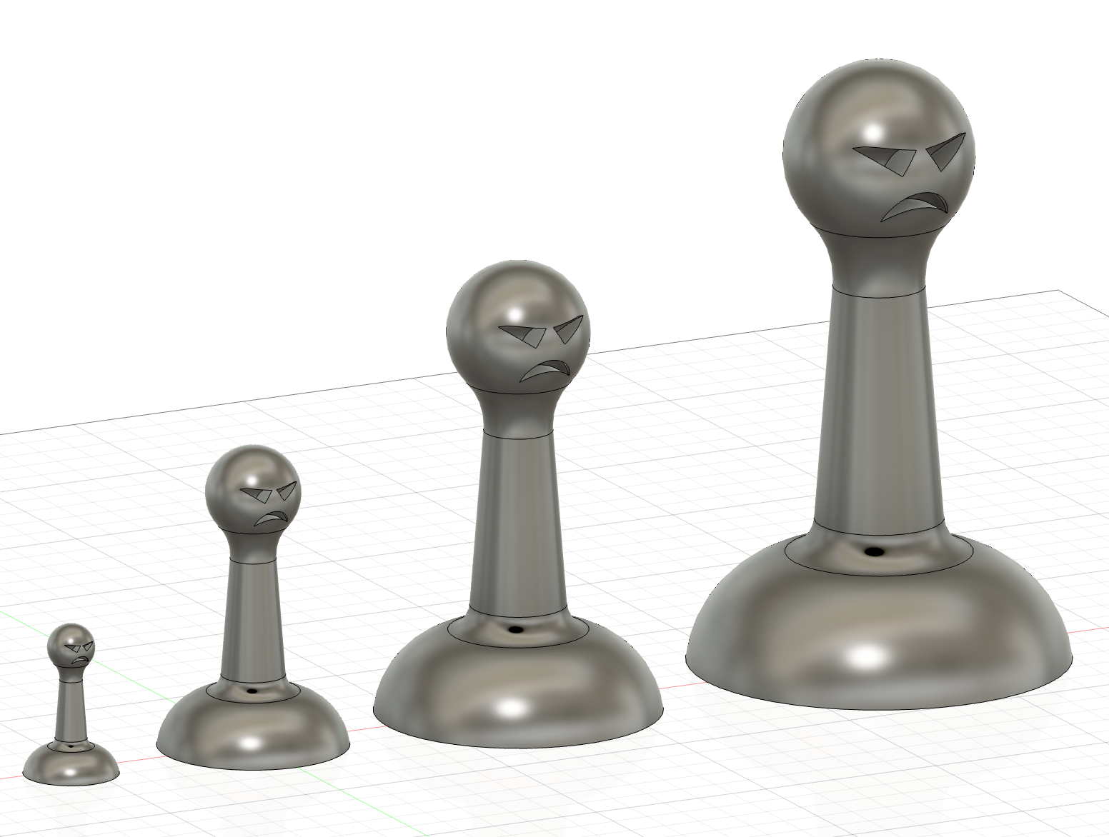 Game Markers for TTRPGs - Angry Face by Trevor Riedemann | Download ...