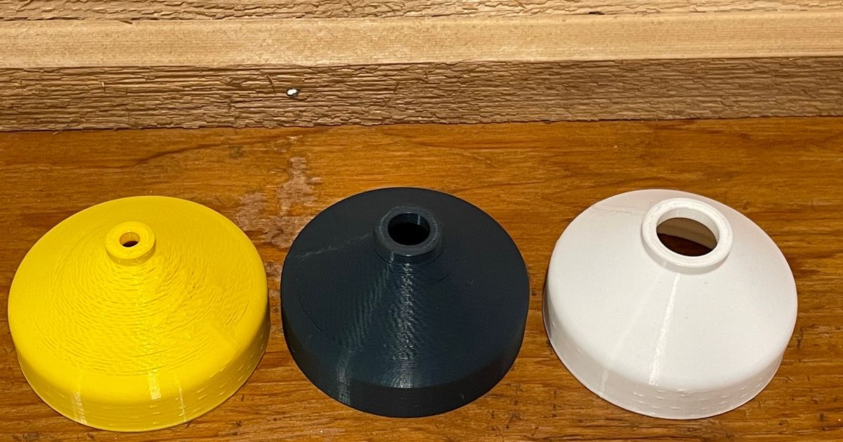Interchangeable funnel outlet by CoreAxisDesigns | Download free STL ...