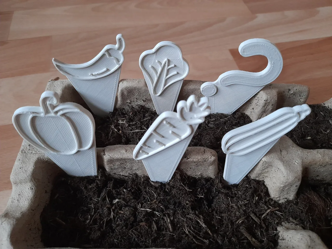 Plant Labels / Pflanzenschilder by K-PrintCreations | Download free STL ...