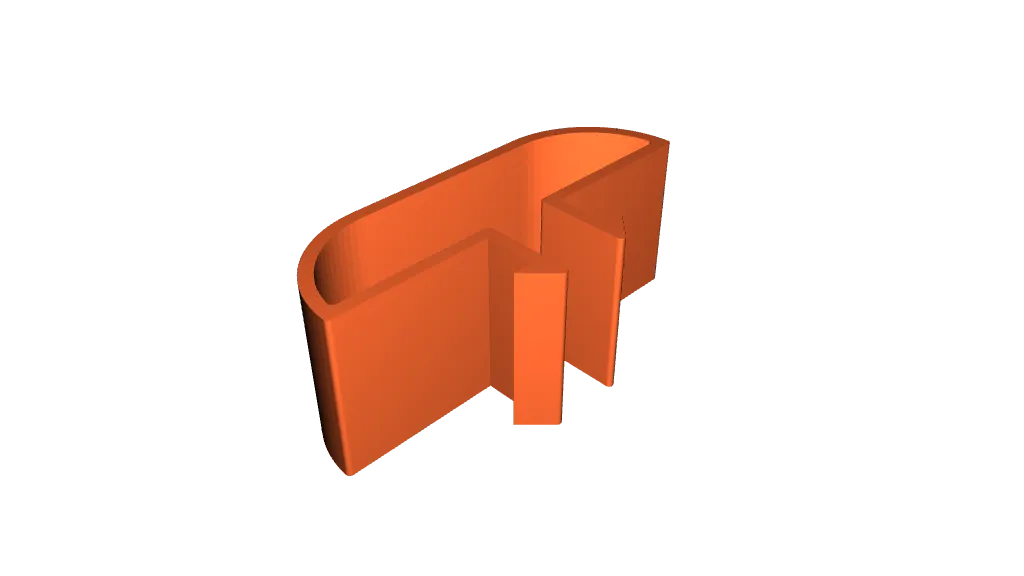4040 Extrusion Cable Guide by Thorou | Download free STL model ...