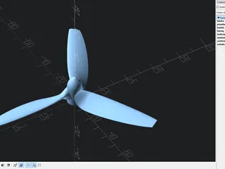 NACA airfoil RC plane propeller generator by Night6488 | Download free STL model | Printables.com