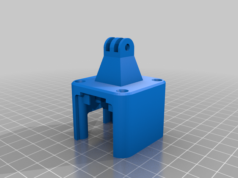 Ender-3 X-Axis Full Modular Camera-Mount horizontal start mount remix ...