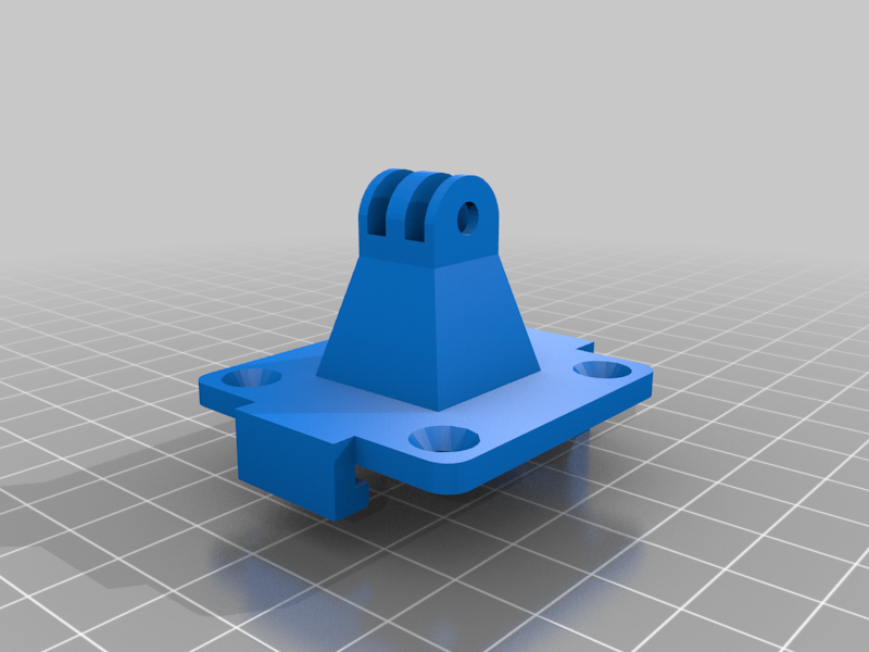 Ender-3 X-Axis Full Modular Camera-Mount horizontal start mount remix ...