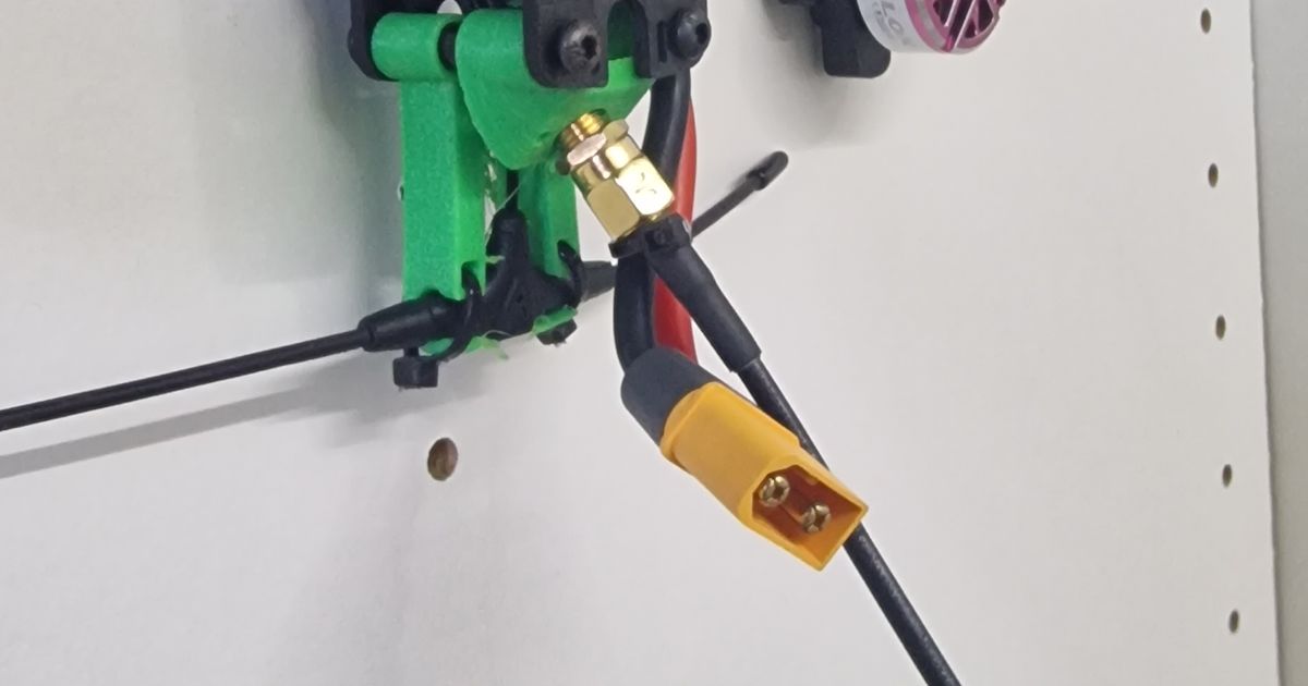 TBS Source One V5 TBS CrossFire Immortal T Antenna Mount by Trex1332 | Download free STL model ...